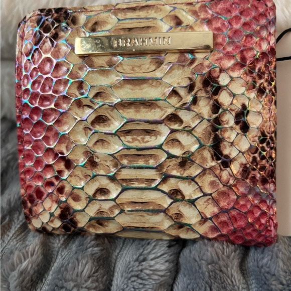 Brahmin | Bags | Brahmin Snake Print Wallet Nwt | Poshmark